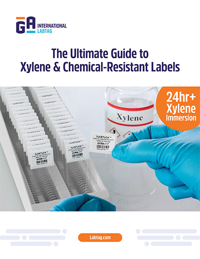 Xylene & Chemical Resistant Labels - LabTAG Laboratory Labels