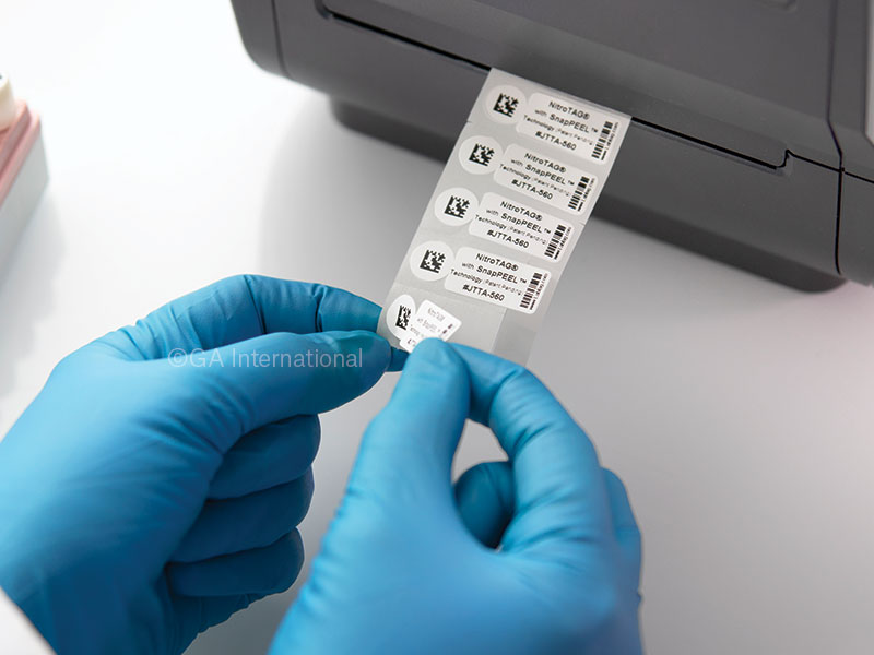 SnapPEEL - LabTAG Laboratory Labels