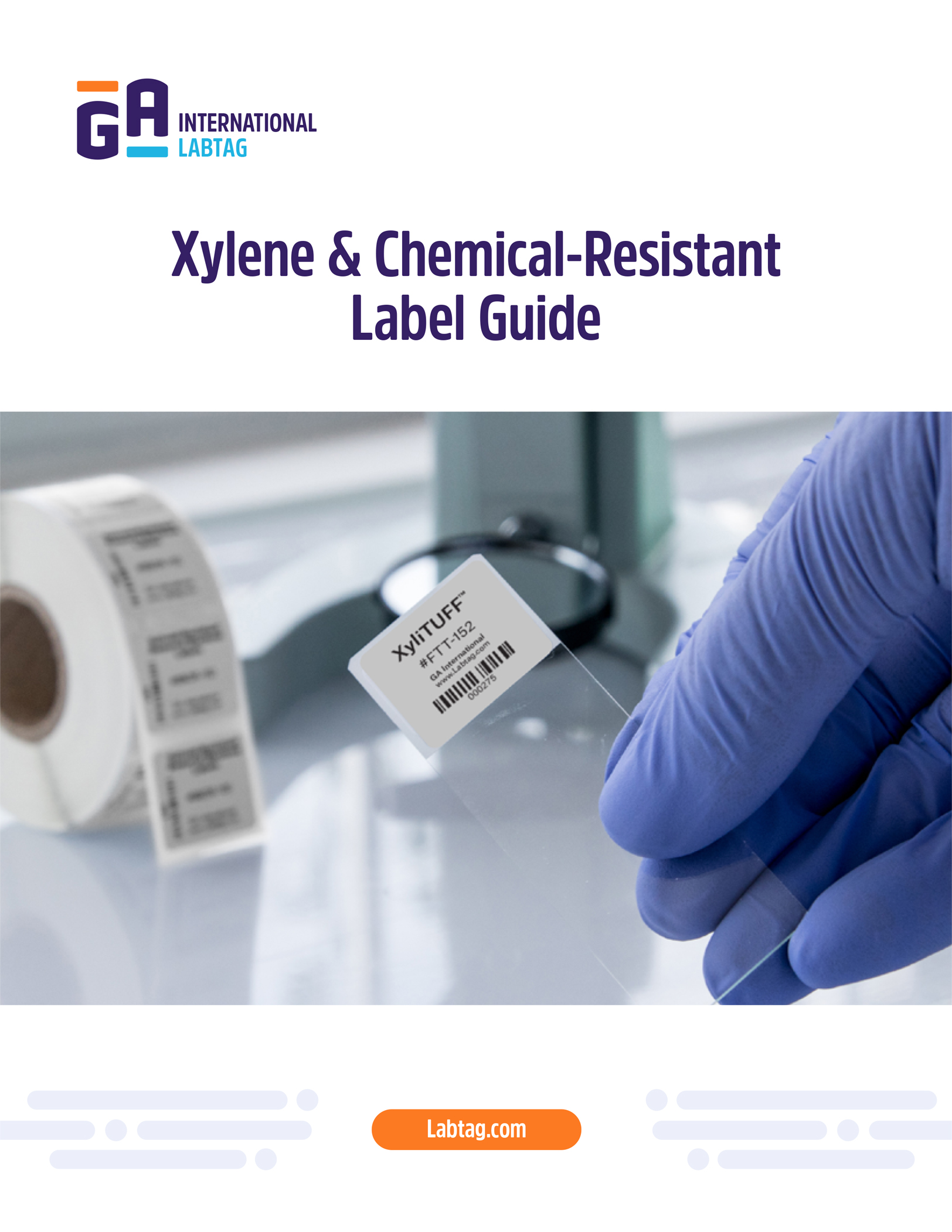 Xylene & Chemical Resistant Labels - LabTAG