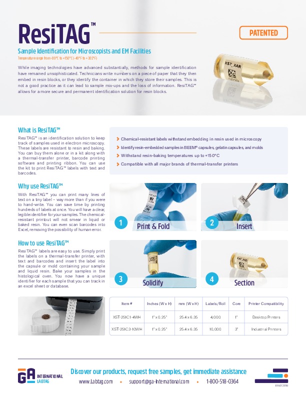 Catalog & Flyers - LabTAG by GA International
